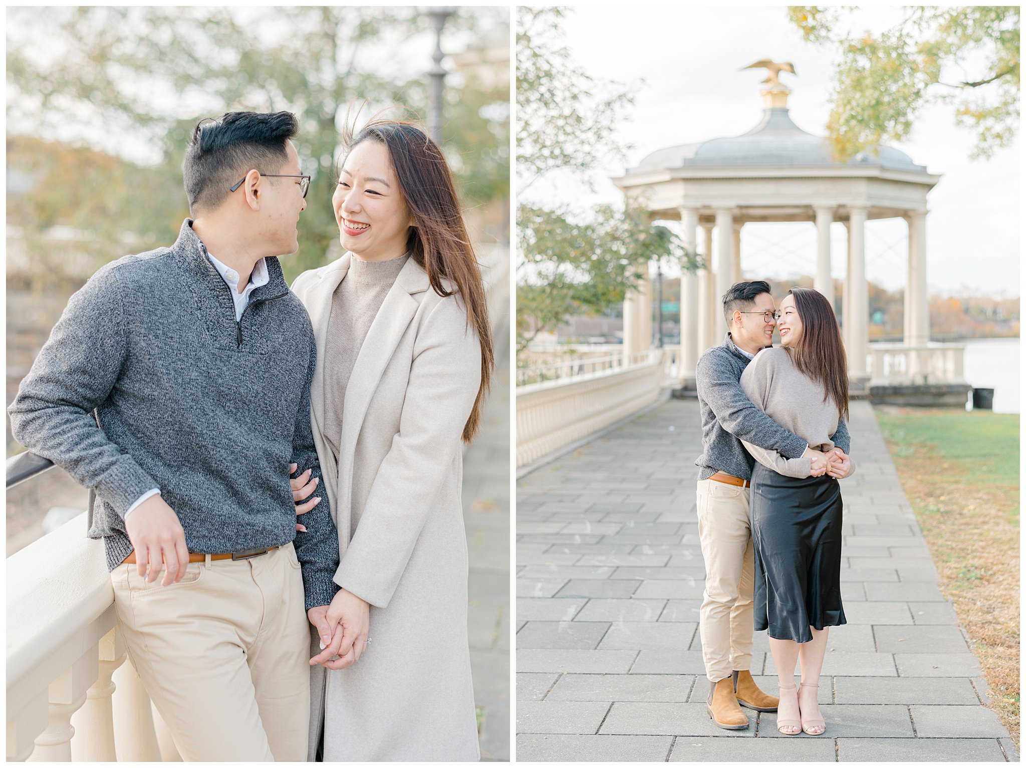 A WaterWorks Philadelphia Engagement Jessica + Tim - Philadelphia ...