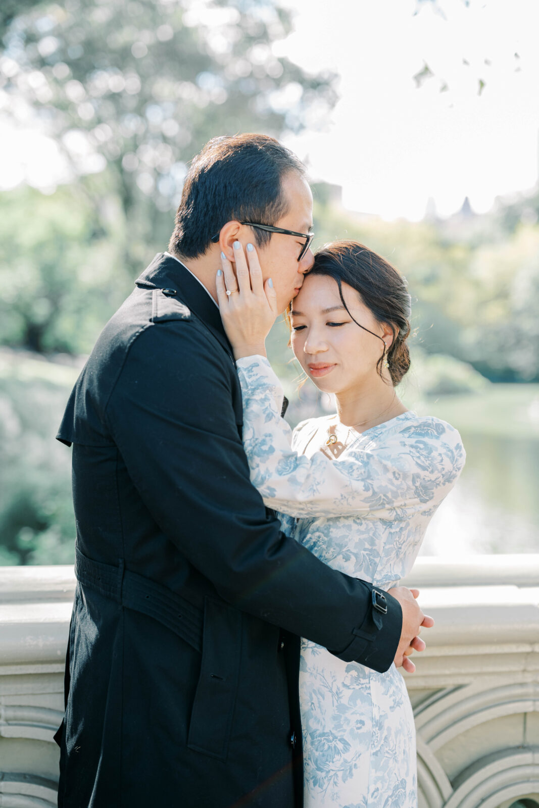 NYC Engagement Photos in Central Park | Angela + David