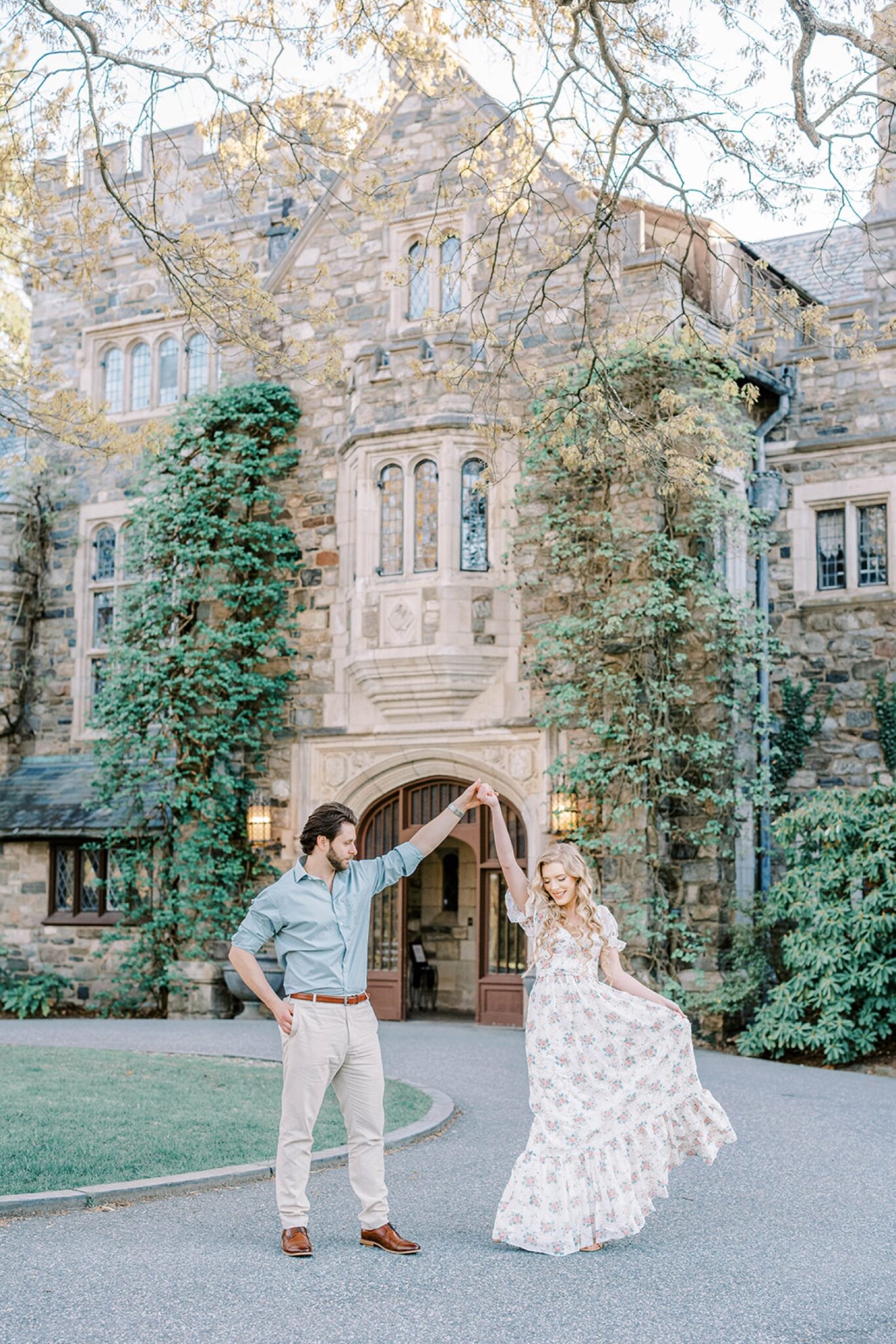 New Jersey Engagement Photos at Skylands Manor | Caitlyn + Joe